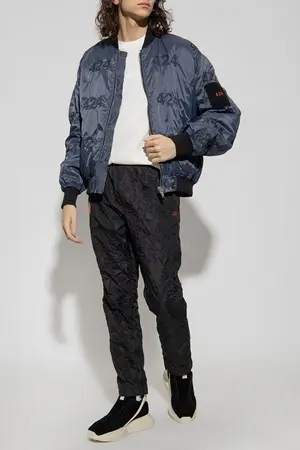 424 FAIRFAX 424 Reversible Emblem Bomber Jacket