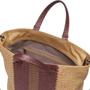 Bottega Veneta Woven Logo Tote Bag