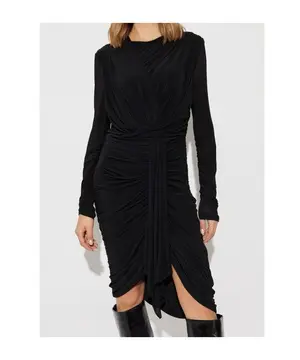 Isabel Marant Étoile Zorah Ruched Midi Dress