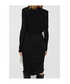 Isabel Marant Étoile Zorah Ruched Midi Dress