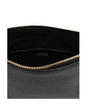Isabel Marant Étoile Oskan Soft Zipped Shoulder Bag - Black