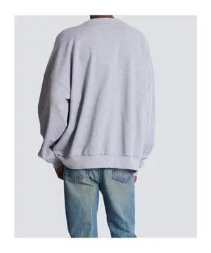 Balmain Cotton Sweatshirt With Flocked Logo