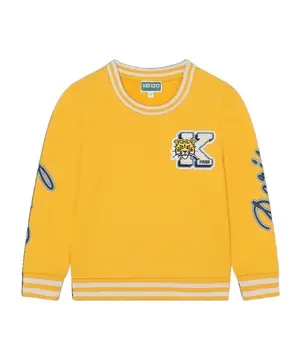 Kenzo Embroidered Cotton Sweatshirt