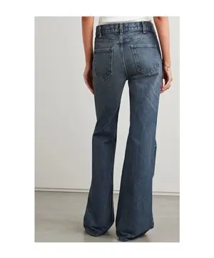 NILI LOTAN Roe Flared Jeans - Blue