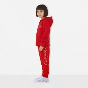 Burberry Script Logo-print Cotton Track Trousers