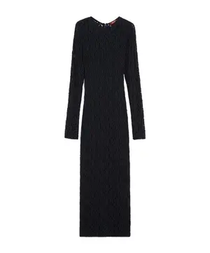 Max Mara Sarta Lace Crewneck Dress