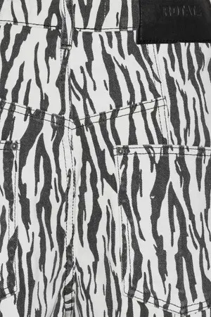 ROTATE BY BIRGER CHRISTENSEN Printed Twill Cargo Pants