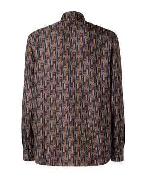 Fendi Long Sleeved Allover Printed Shirt