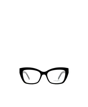 Saint Laurent Cat Eye Frame Eyeglasses - Black
