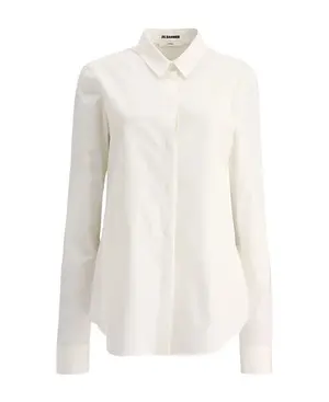 JIL SANDER Long-sleeved Shirt - White