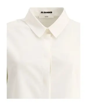 JIL SANDER Long-sleeved Shirt - White