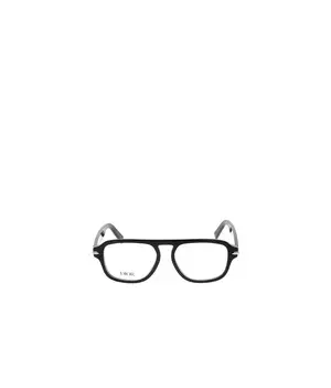 Dior Aviator Full Rim Eyeglasses - Black