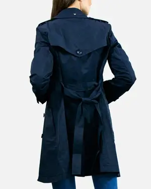 Emporio Armani Double-breasted Trench Coat