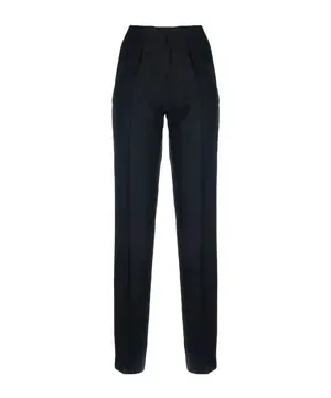 Fabiana Filippi Tailored Straight-leg Trousers - Black
