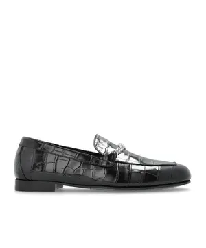 Versace Block Heel Shoes For Men