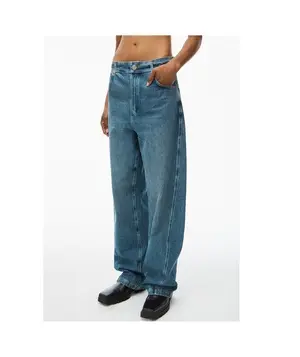 Alexander Wang Wide-leg Balloon Jeans - Indigo