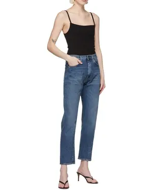TOTEME Mid-rise Straight Leg Jeans - Blue