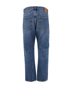 TOTEME Twisted Seam Straight Leg Jeans - No