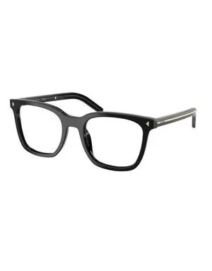 Prada Square Frame Glasses - Black