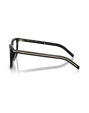 Prada Square Frame Glasses - Black