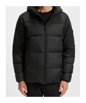 Hugo Boss Quilted Padded Jacket With Detachable Hood
