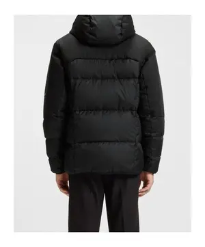 Hugo Boss Quilted Padded Jacket With Detachable Hood
