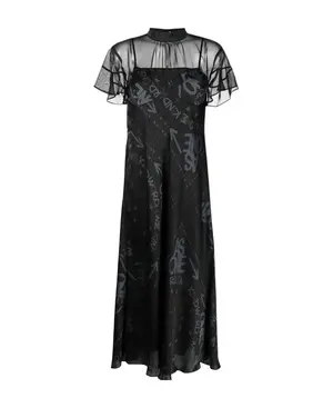 Sacai Logo Day Dresses