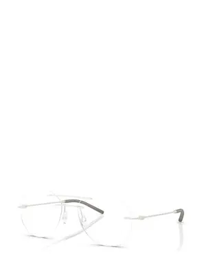 Moncler Rimless Aviator Eyeglasses