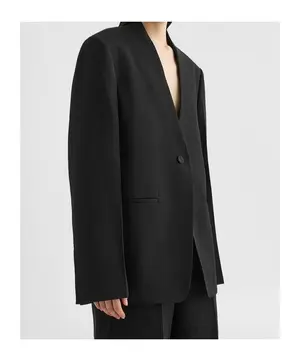 JIL SANDER No-lapel Single-breasted Blazer