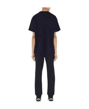 Burberry Logo Detailed Crewneck T-shirt