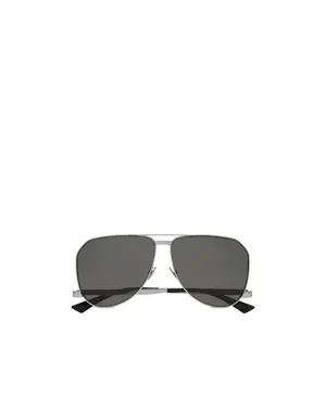 Saint Laurent Saint Laurent SL 690 Dust Aviator Sunglasses Gray