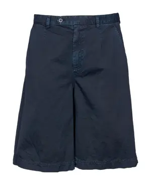 Dolce & Gabbana Logo Plaque Bermuda Shorts - Black