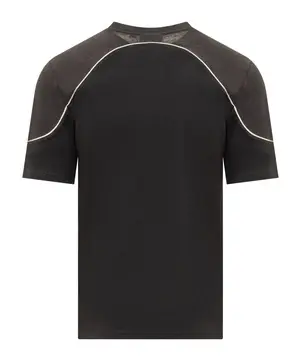 Gcds Comma Crewneck T-shirt - Black