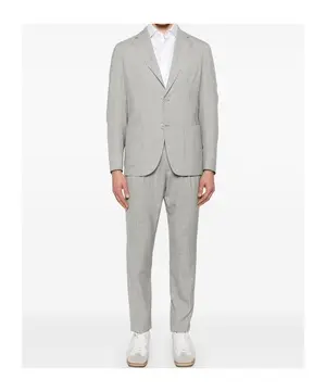 Eleventy Long-sleeved Suit - Gray