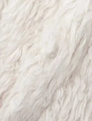 Gabriela Hearst Long Sleeve Fur Coat
