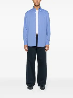 Polo Ralph Lauren Custom Fit Poplin Shirt - Blue