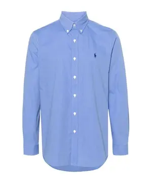 Polo Ralph Lauren Pony Embroidered Curved Hem Shirt - No