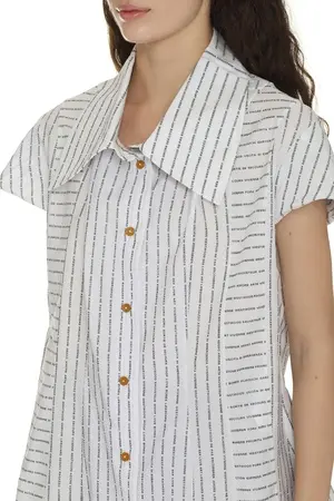 VIVIENNE WESTWOOD Striped Poplin Shirt