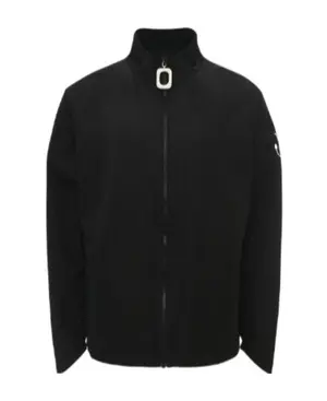 J.W.ANDERSON J.w. Anderson Logo Printed Zipped Jacket - Black