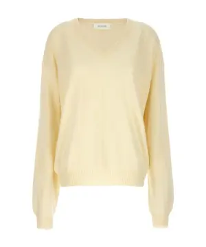 Sportmax V-neck Long-sleeved Jumper - No