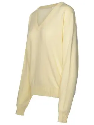 Sportmax V-neck Long-sleeved Jumper