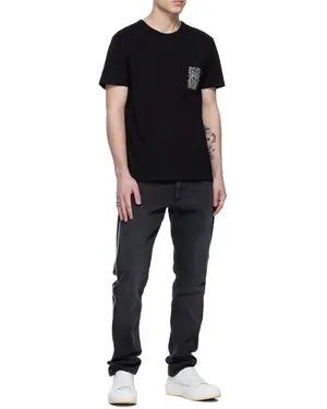 Alexander McQueen Blake Illustration-print Crewneck T-shirt