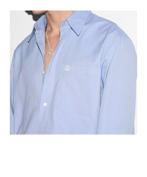 Gucci Embroidered Oxford Shirt