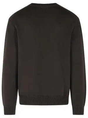 TOM FORD Long-sleeved Crewneck Jumper - Black