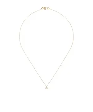 Sophie Bille Brahe Lily Fleur Pendant Necklace - White