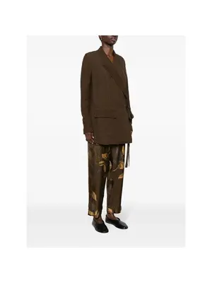 UMA WANG Khloe Peak-lapel Jacket