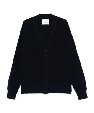 JIL SANDER V-neck Cardigan - Nightfall
