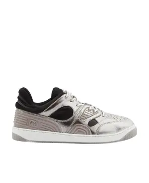 Gucci Basket Panelled Sneakers
