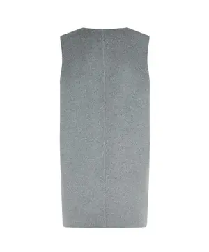 Khaite Sleeveless Round Neck Dress - Grey
