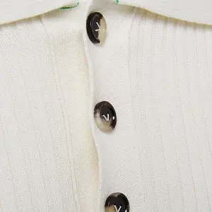 Bottega Veneta Ribbed Short Sleeve Polo Shirt